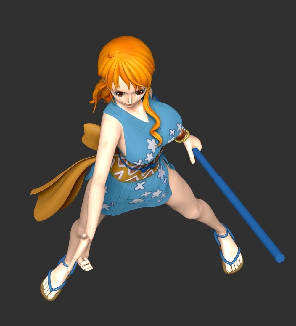 One Piece - Onami 3D model 3D printable | CGTrader