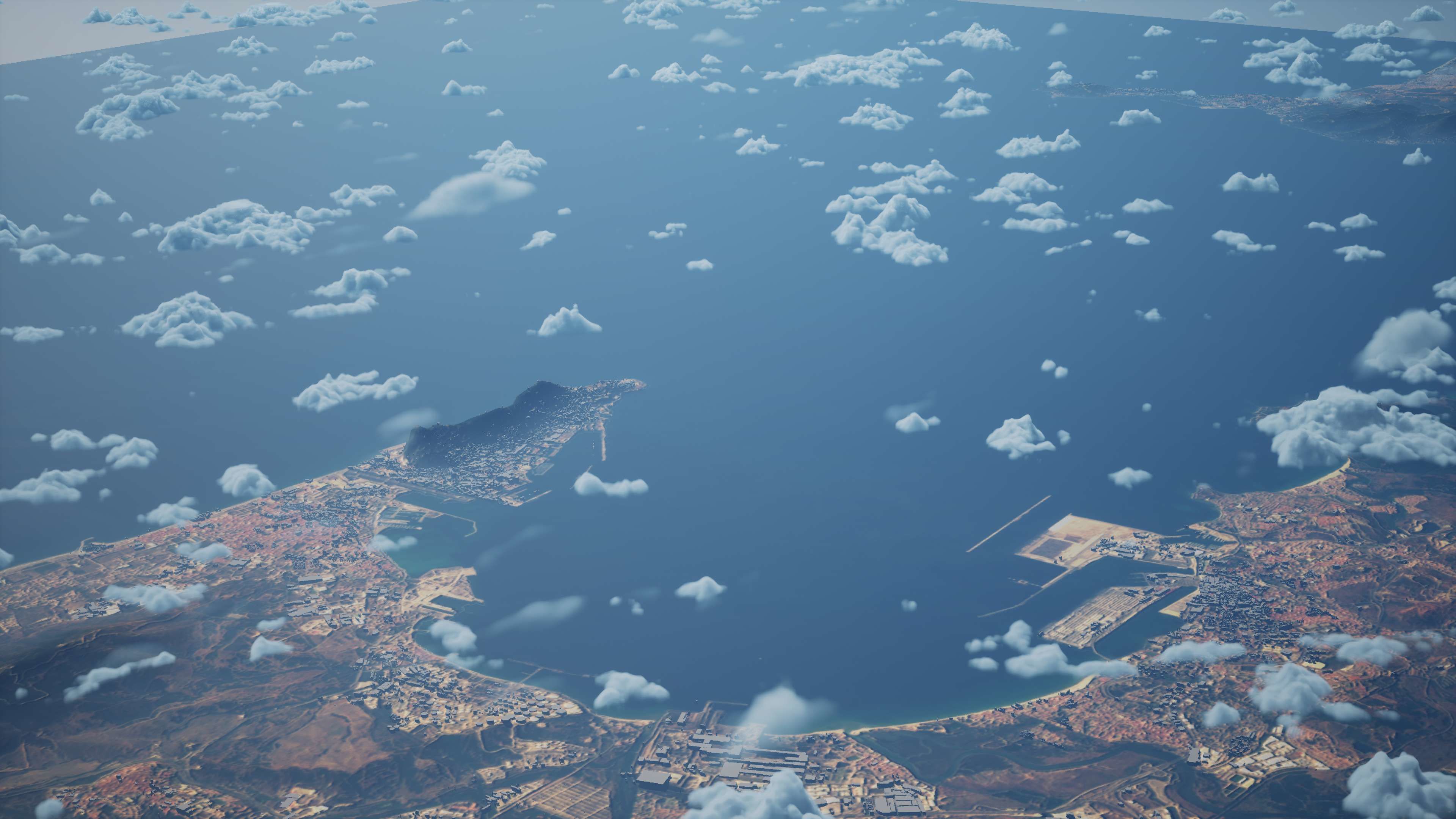 Gibraltar Gibraltar City Landscape 3D Model 3D model | CGTrader