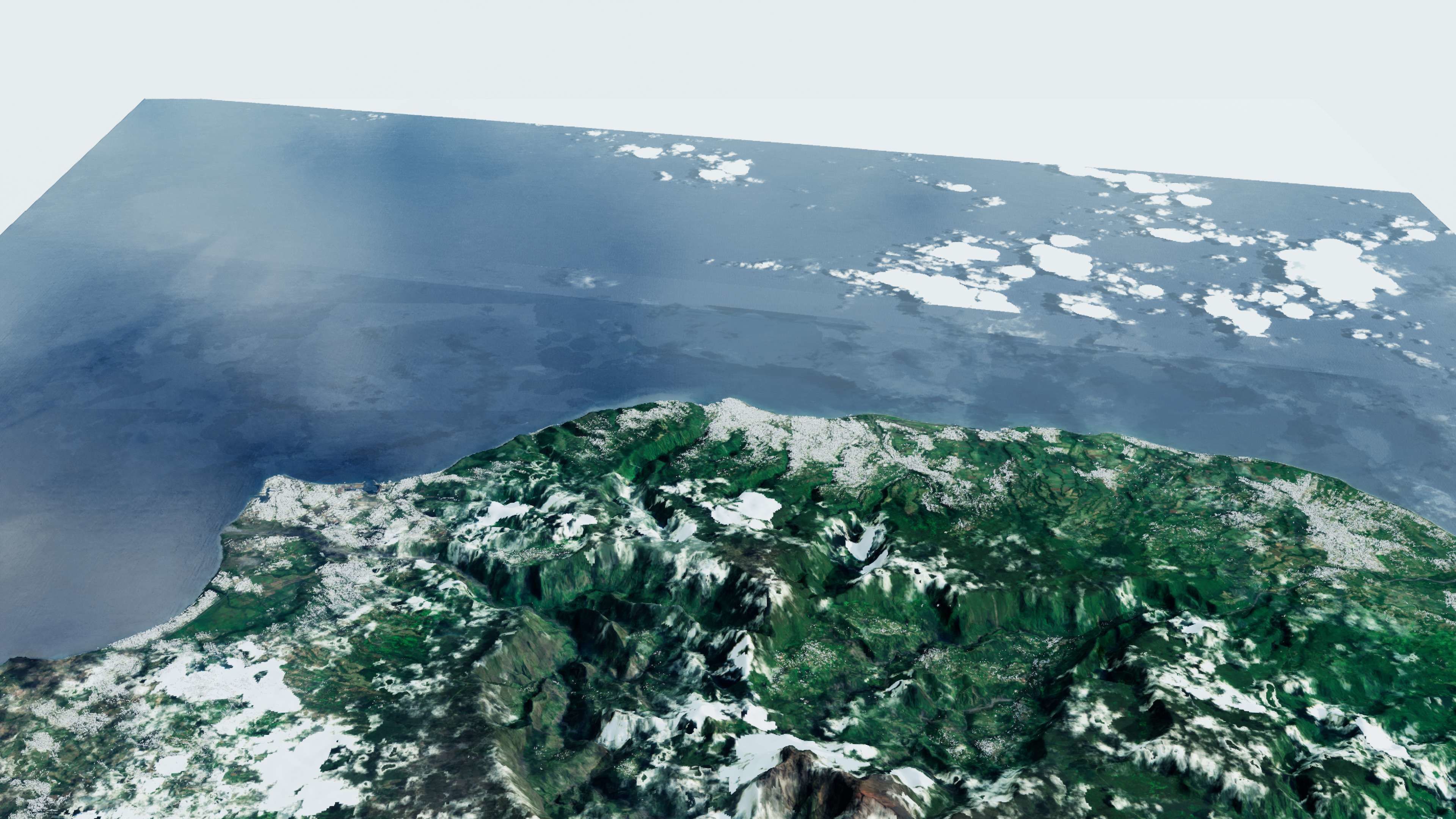 Saint-Denis Reunion City Landscape 3D Model 3D model | CGTrader