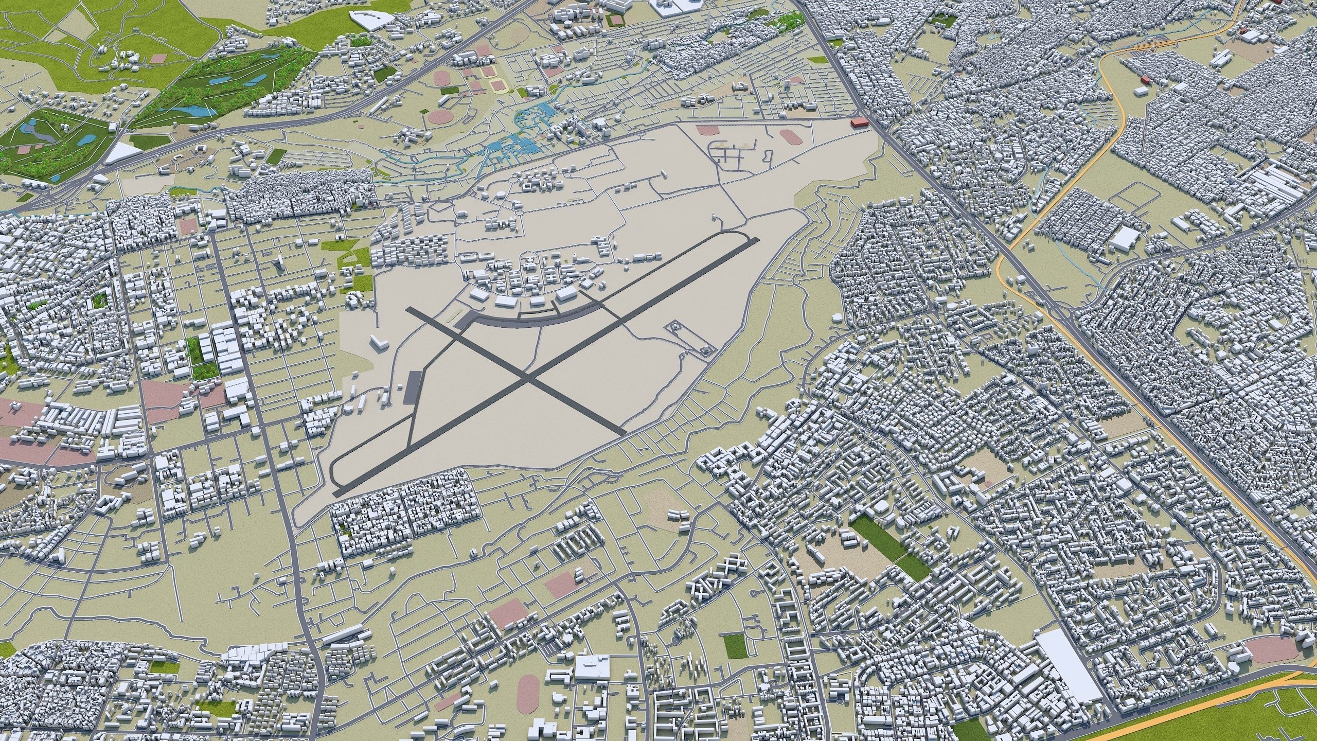 3D model Nairobi City Kenya VR / AR / low-poly | CGTrader