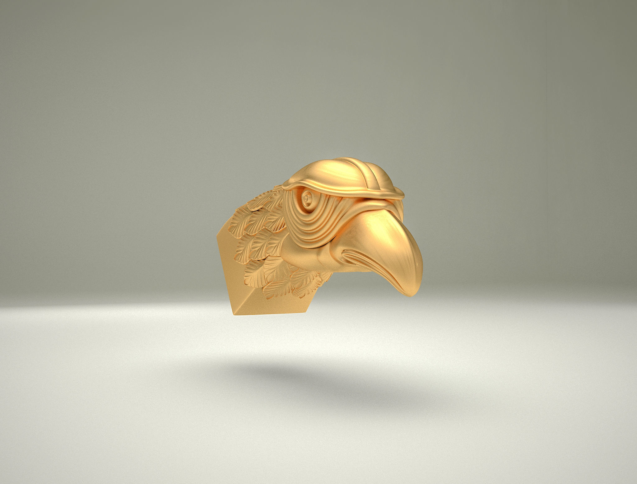 Eagle Falcon Head - HAWK Head - 3D STL For CNC 3D model | CGTrader
