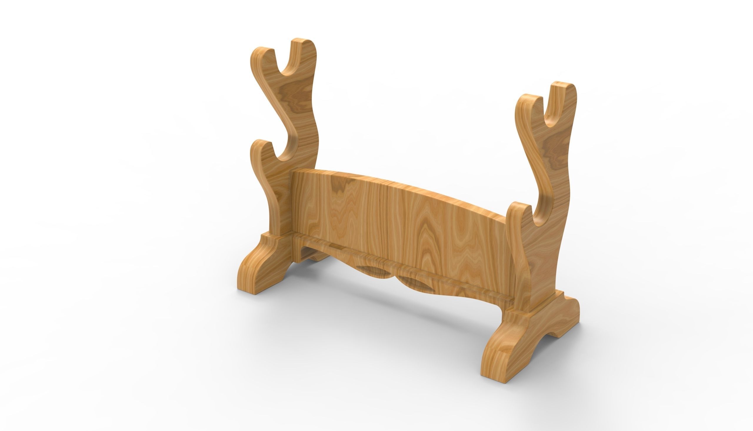 3d stl file of sword holder 3D model 3D printable | CGTrader