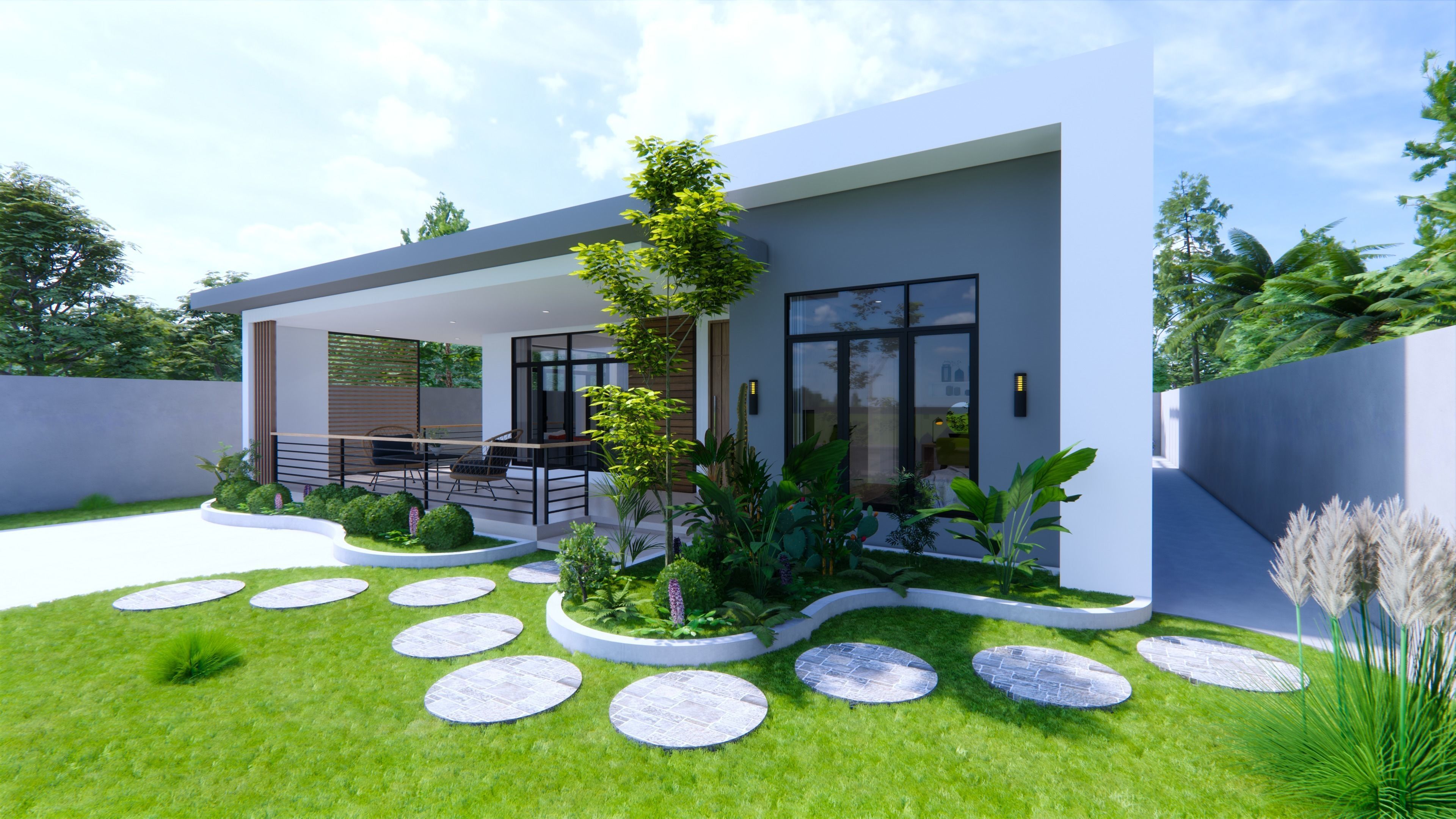 Modern House 3D model 3D model | CGTrader