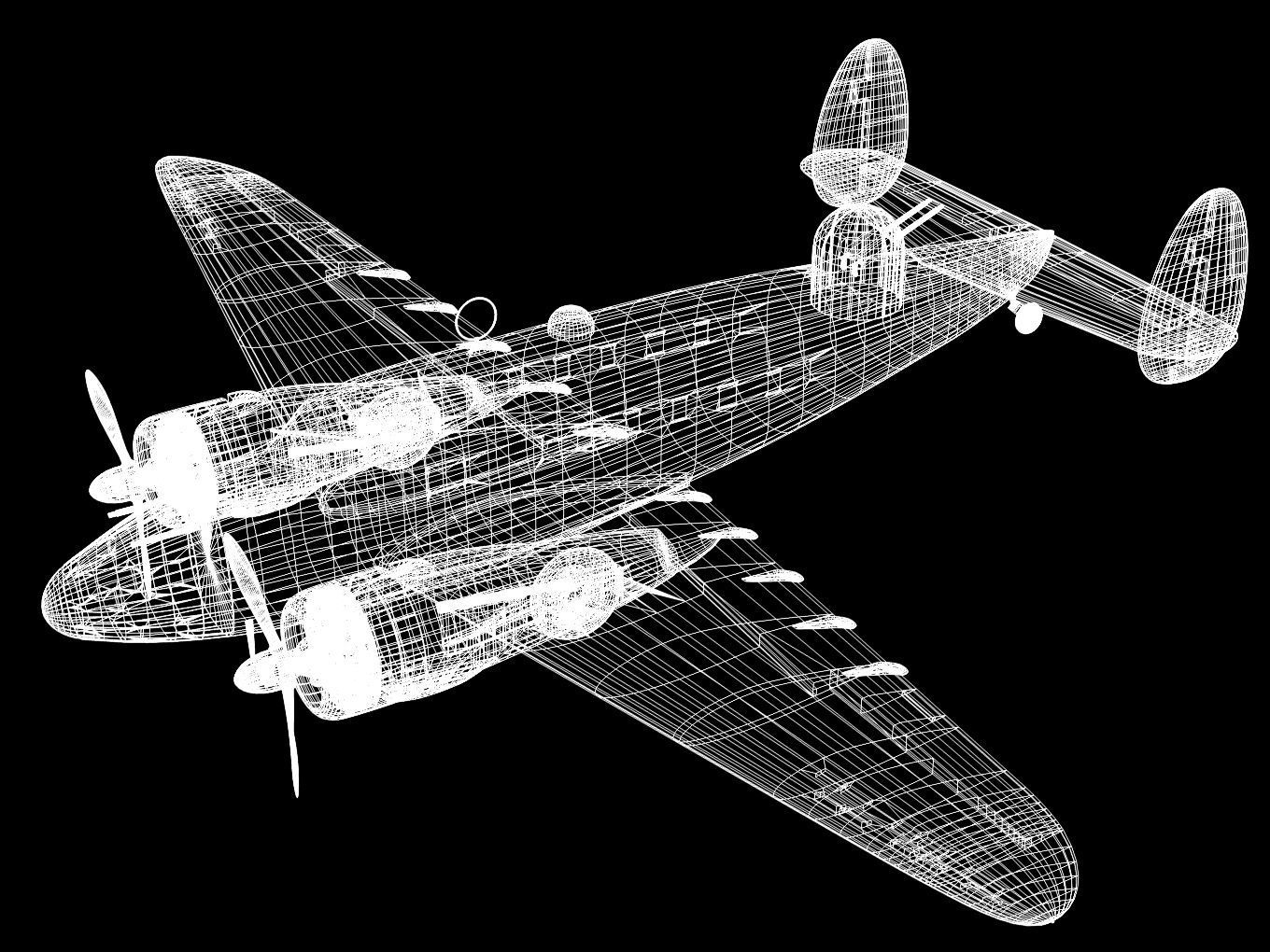 Lockheed Hudson 3D model | CGTrader