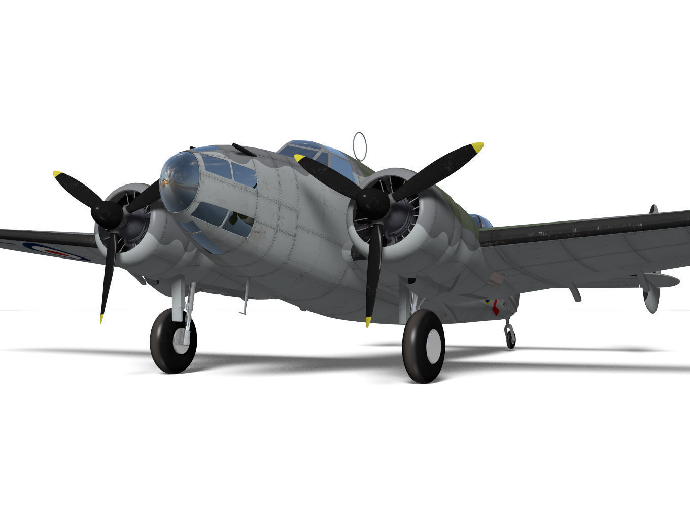 Lockheed Hudson 3D model | CGTrader