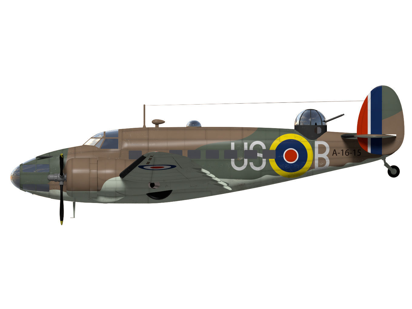 Lockheed Hudson 3D model | CGTrader