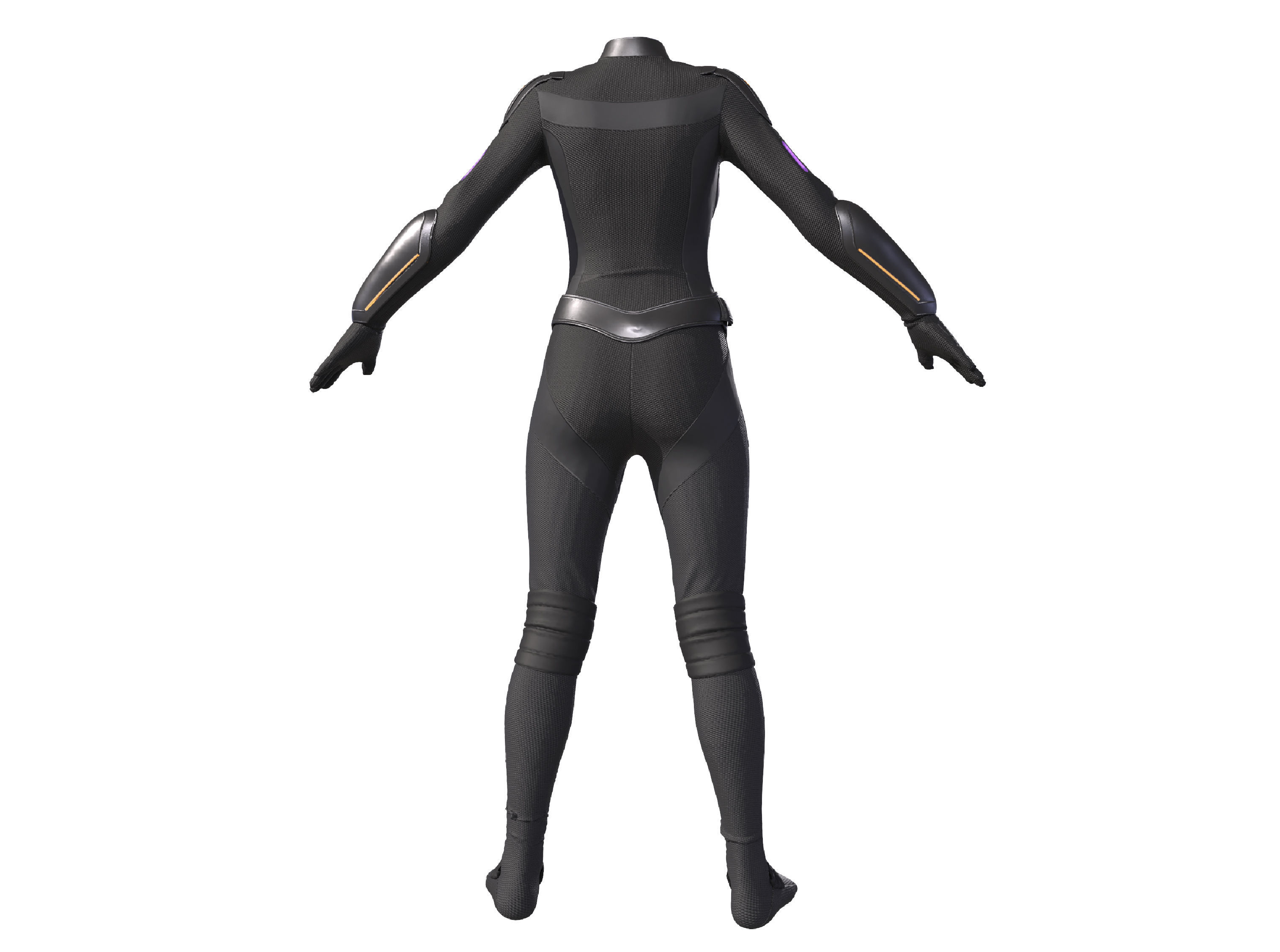 Scifi superhero suits outfit Futuristic clothes 3D model | CGTrader
