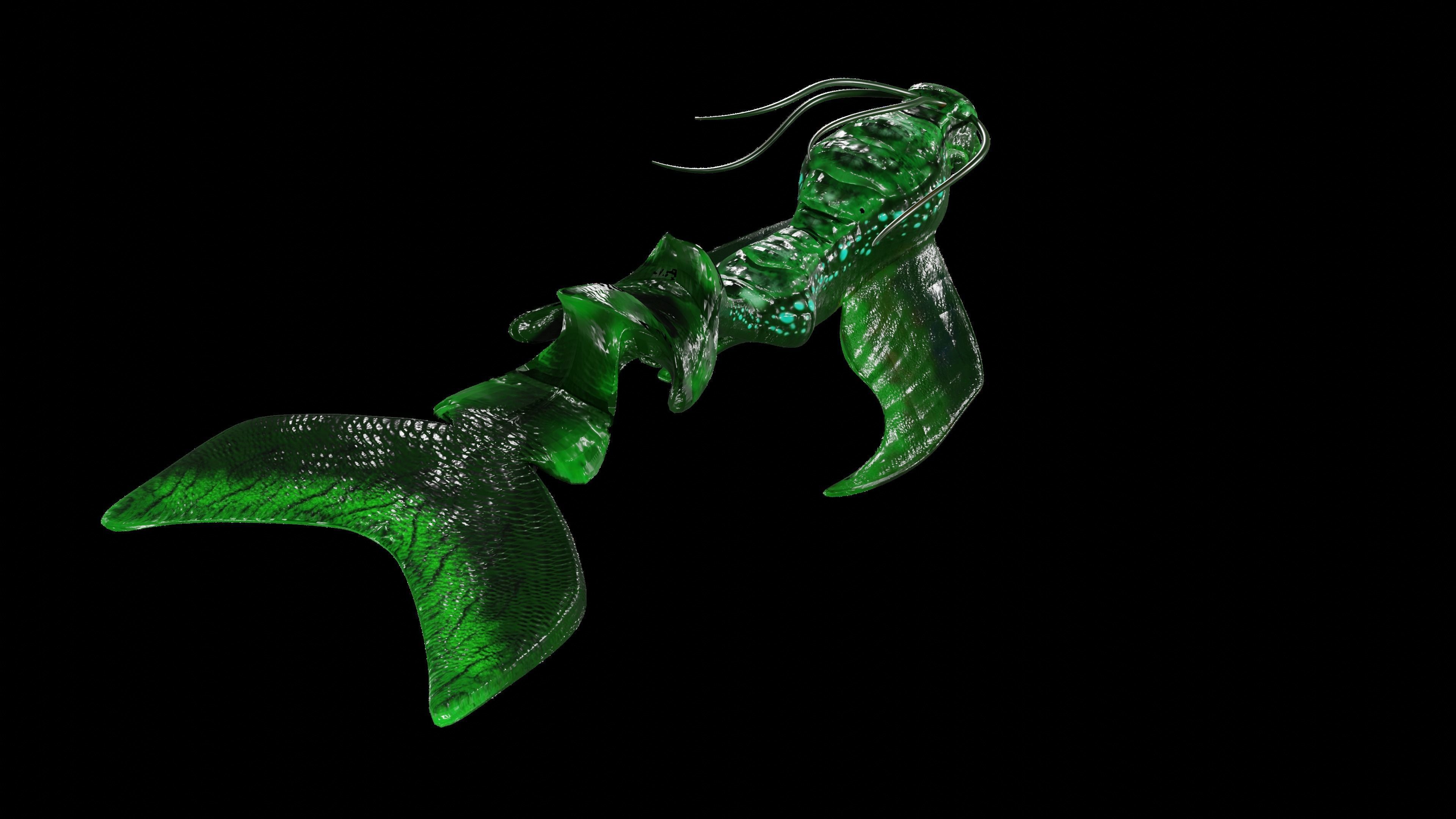 Deep Sea Fish free VR / AR / low-poly 3D model | CGTrader