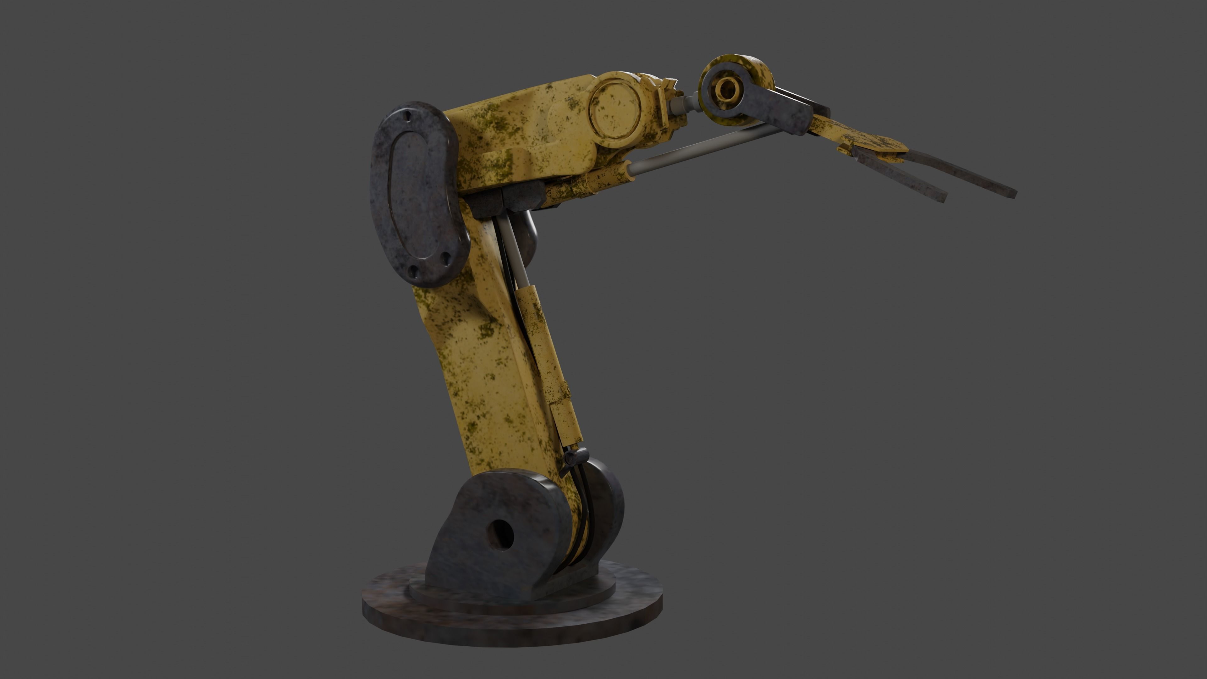 3D model Robotic Arm Parent FULL RIGGED 3D Model VR / AR / low-poly ...