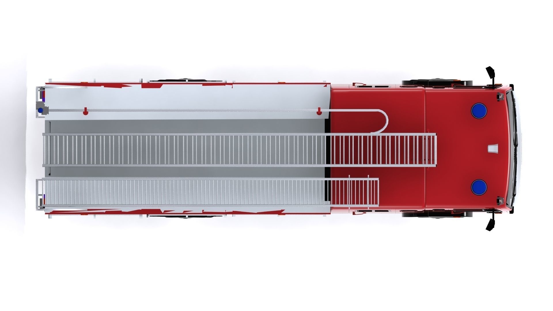 VOLVO FL6 FIRE TRUCK 3D model | CGTrader