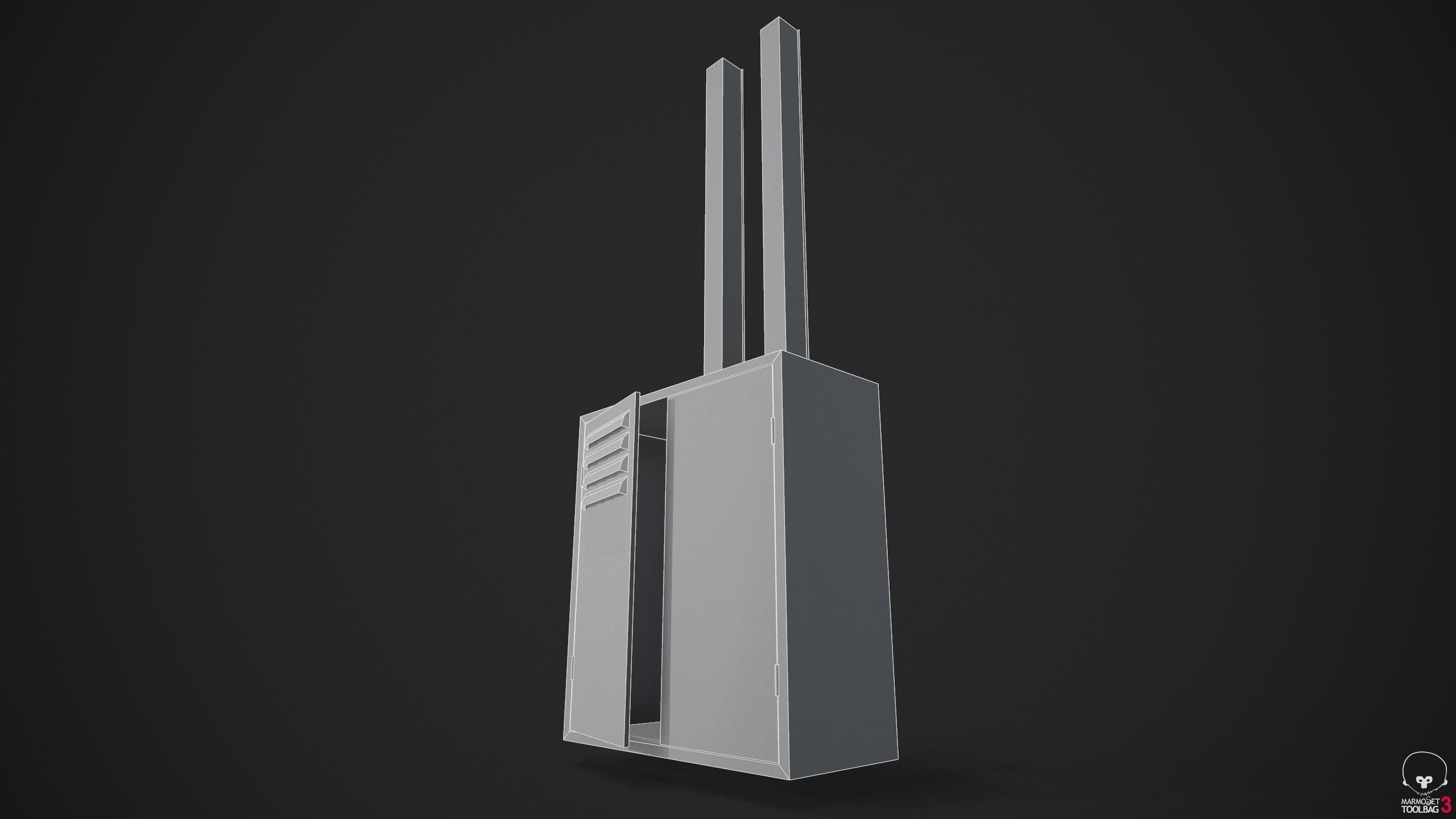 3D model Industrial Fuse Box VR / AR / low-poly | CGTrader