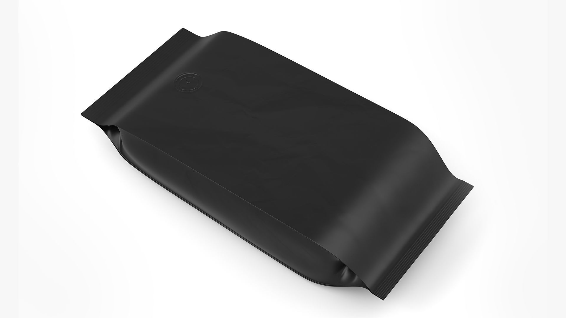 Side Fold Coffee Bag 3D model | CGTrader