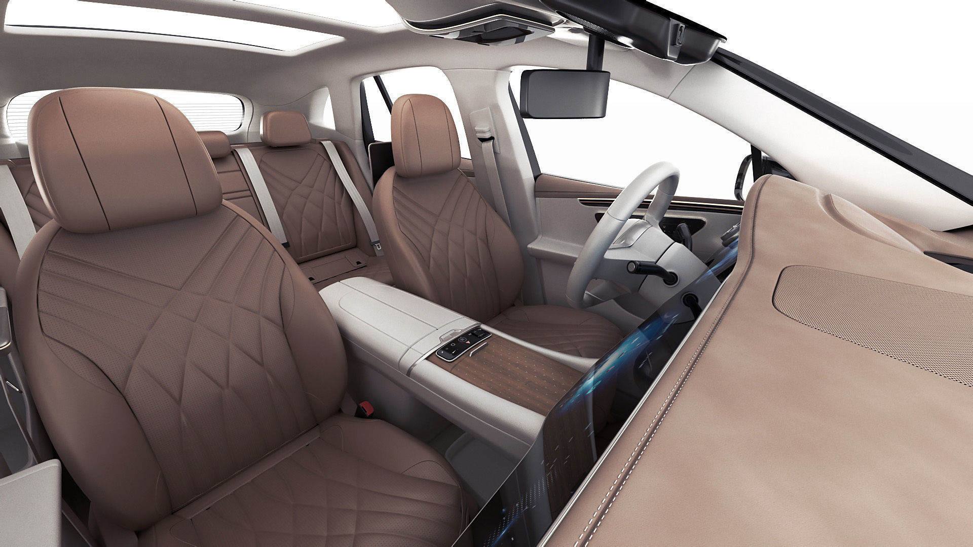 Mercedes EQE SUV 2024 3D model | CGTrader