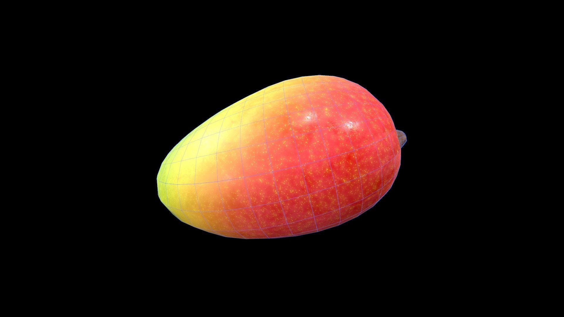 Mango free VR / AR / low-poly 3D model | CGTrader