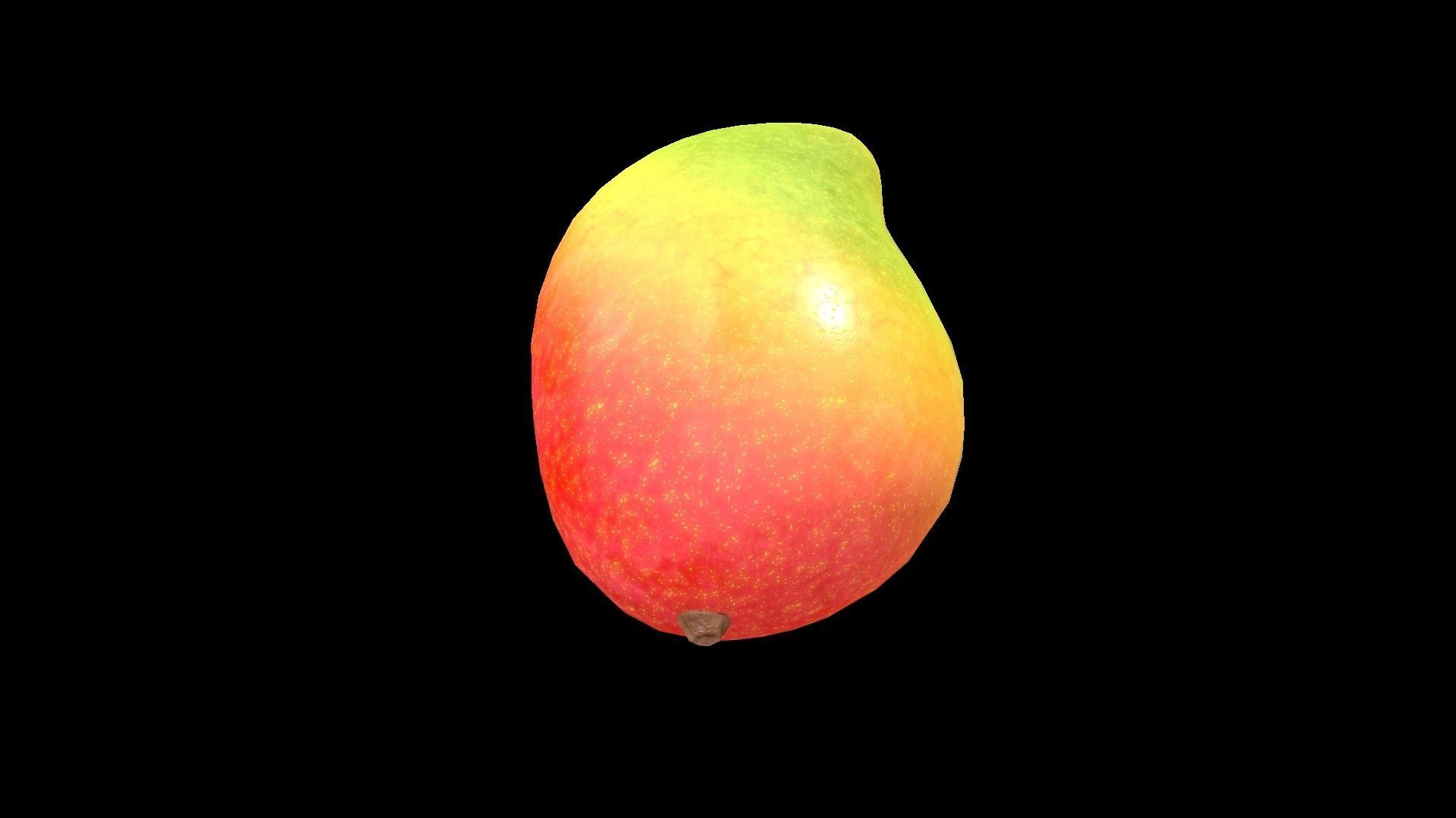 Mango free VR / AR / low-poly 3D model | CGTrader