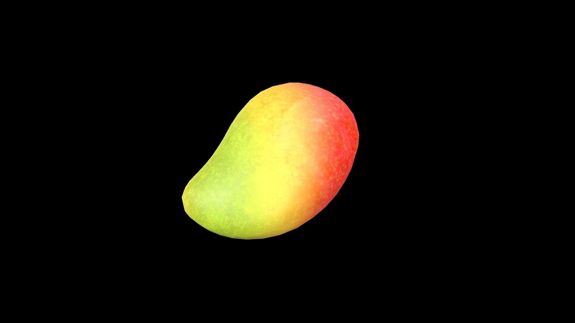 Mango free VR / AR / low-poly 3D model | CGTrader