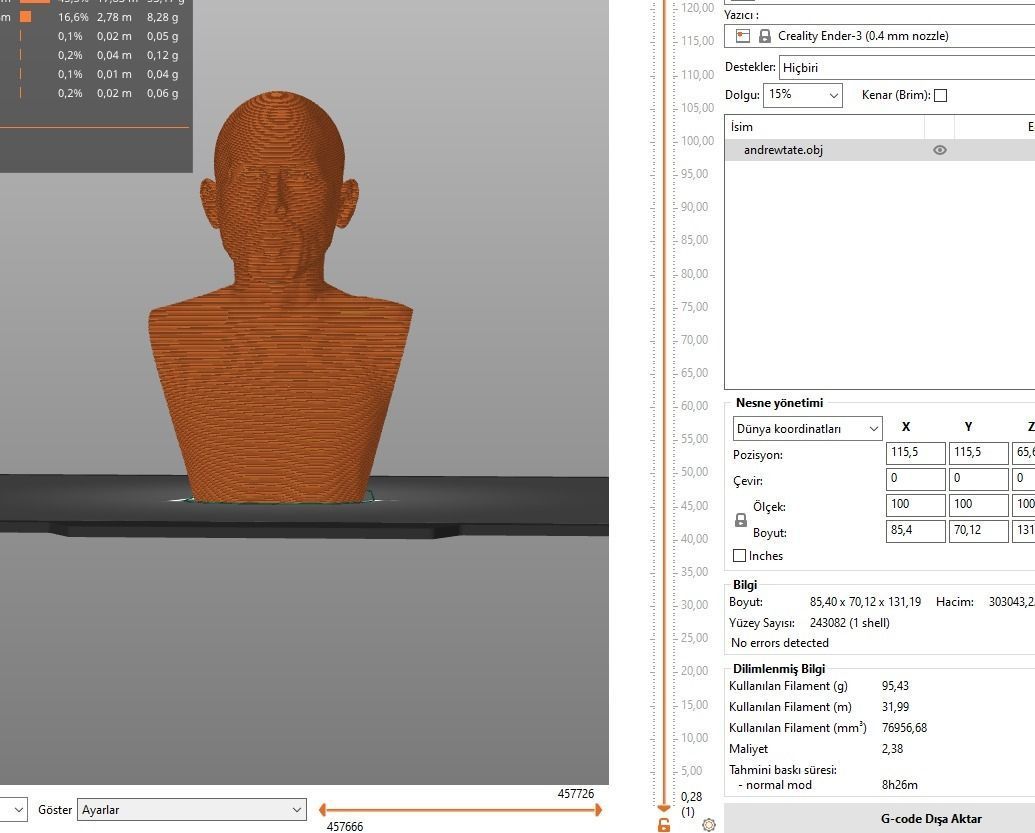 Andrew Tate 3D model 3D printable | CGTrader