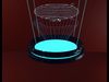 Hologram and base free 3D model | CGTrader