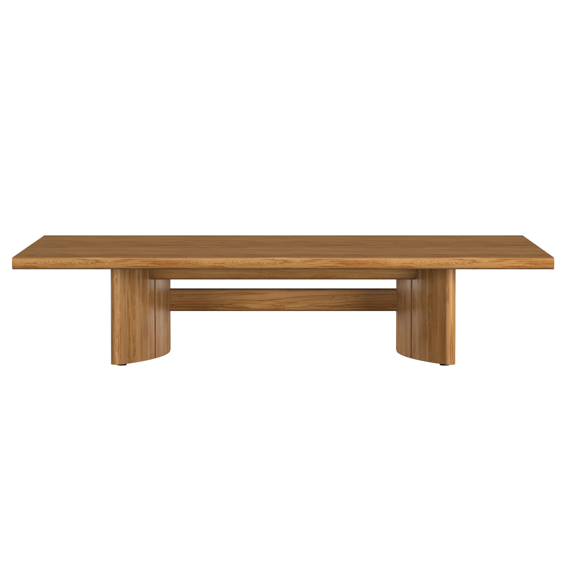 TRIESTE TEAK RECTANGULAR COFFEE TABLE 3D model | CGTrader
