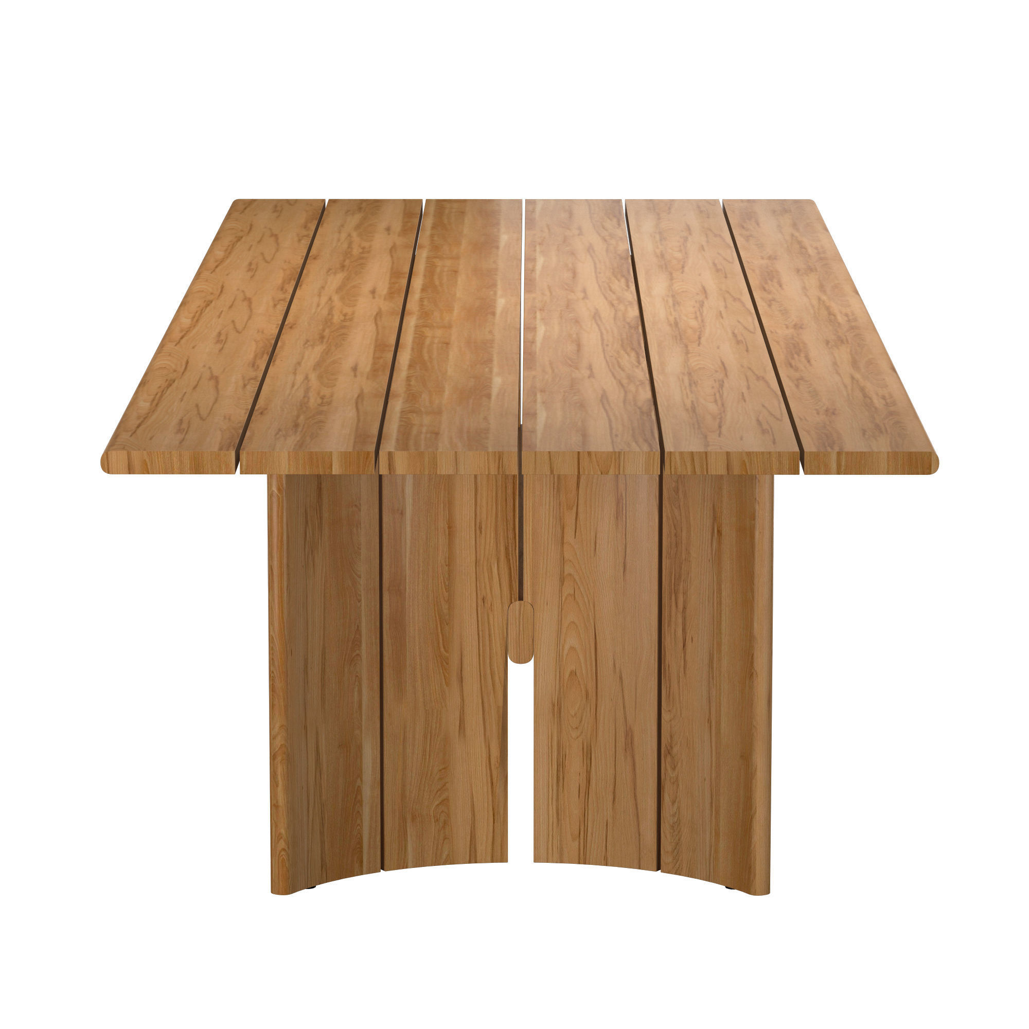 TRIESTE TEAK RECTANGULAR DINING TABLE 3D model | CGTrader