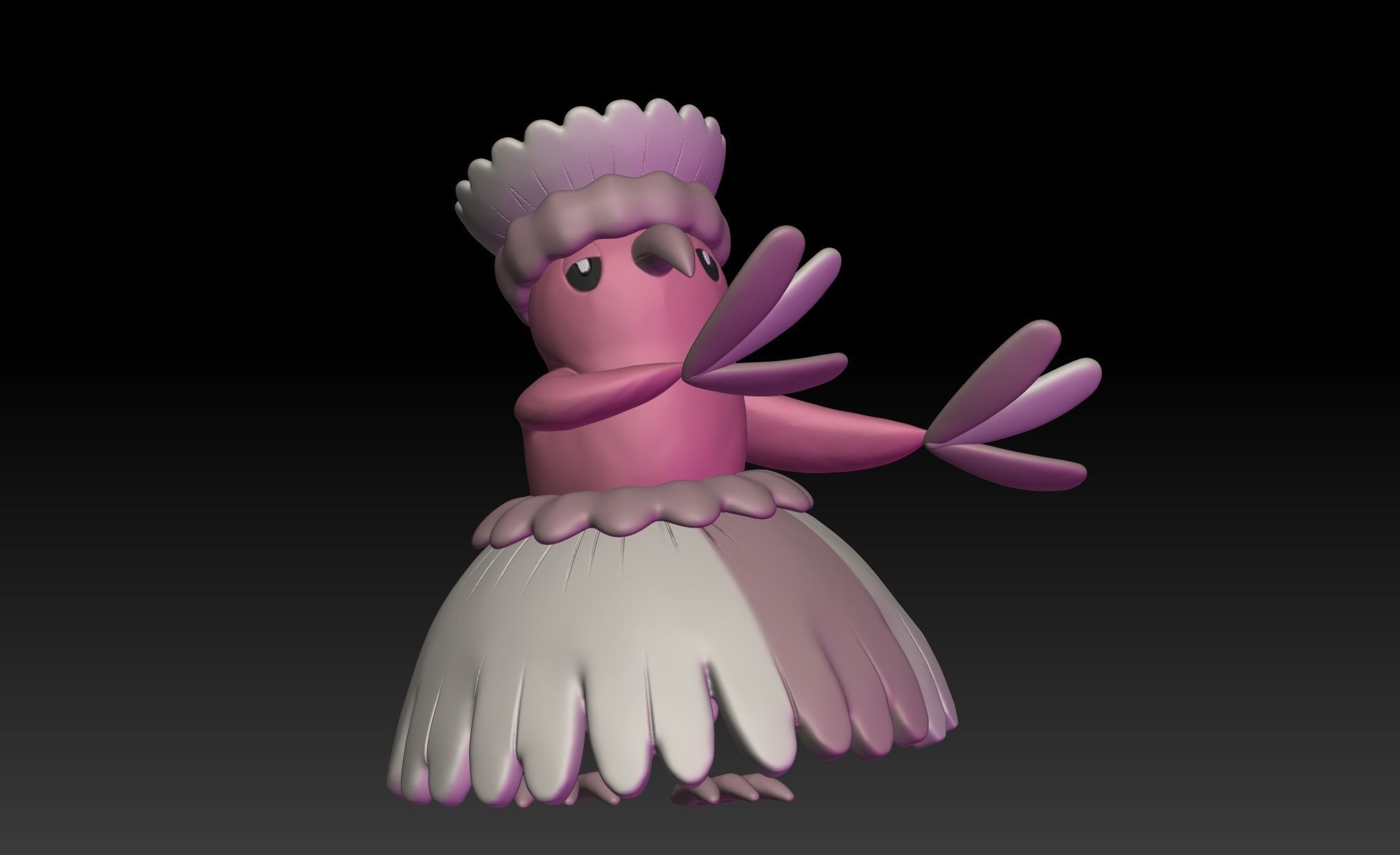 Pokemon Oricorio Pau 3D model 3D printable | CGTrader