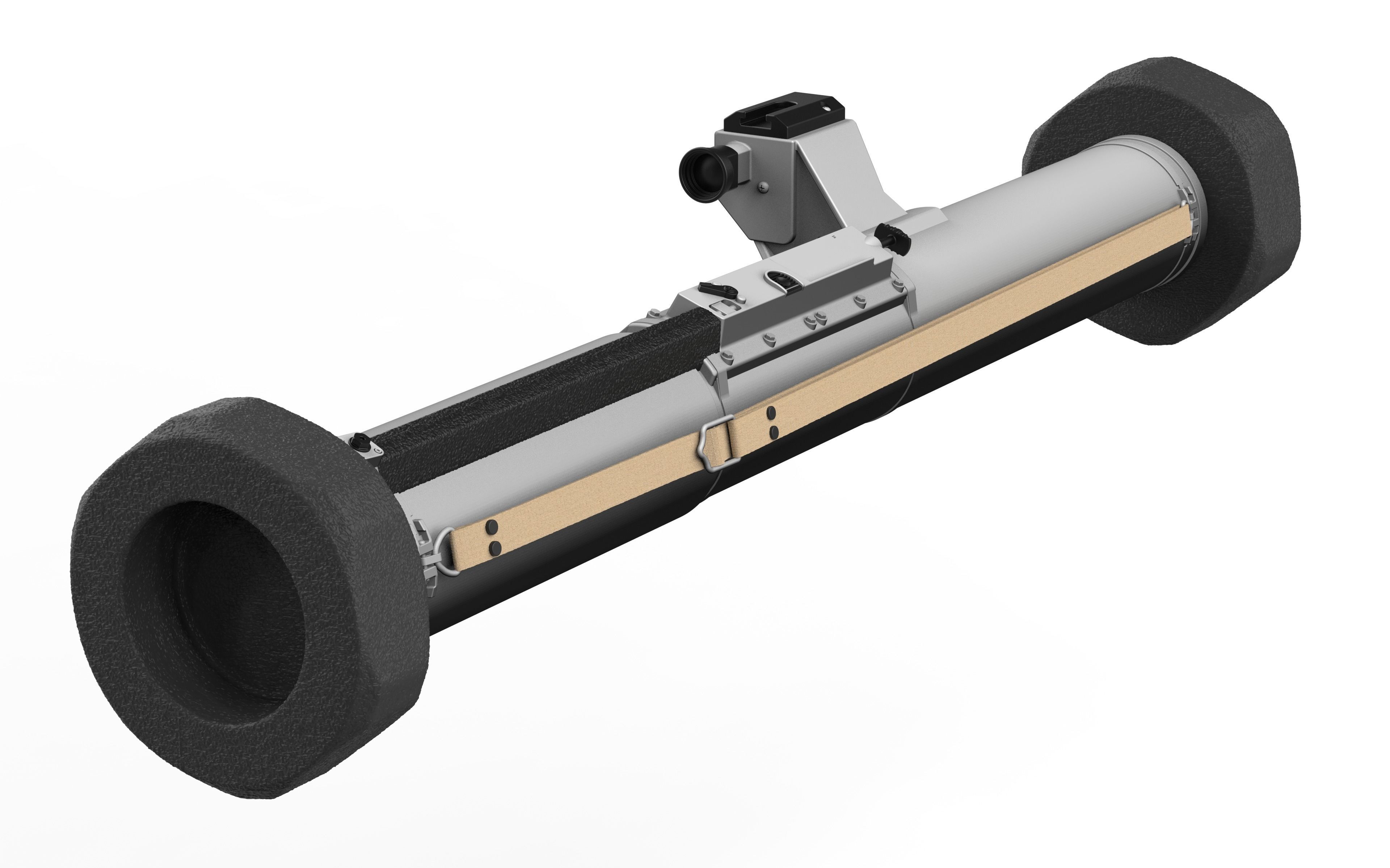 Instalaza C90-CR Grenade launcher 3D model 3D printable | CGTrader