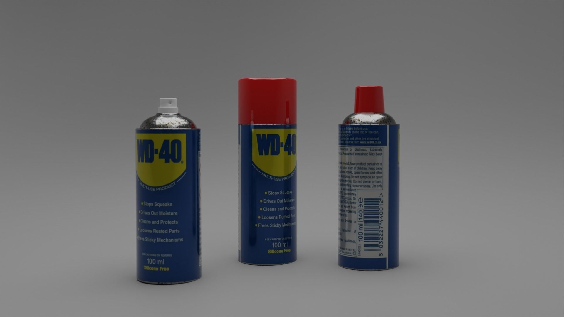 3D model WD40 Can VR / AR / low-poly | CGTrader
