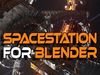 3D model Procedural Sci Fi Space Station Generator For Blender VR / AR / low-poly | CGTrader