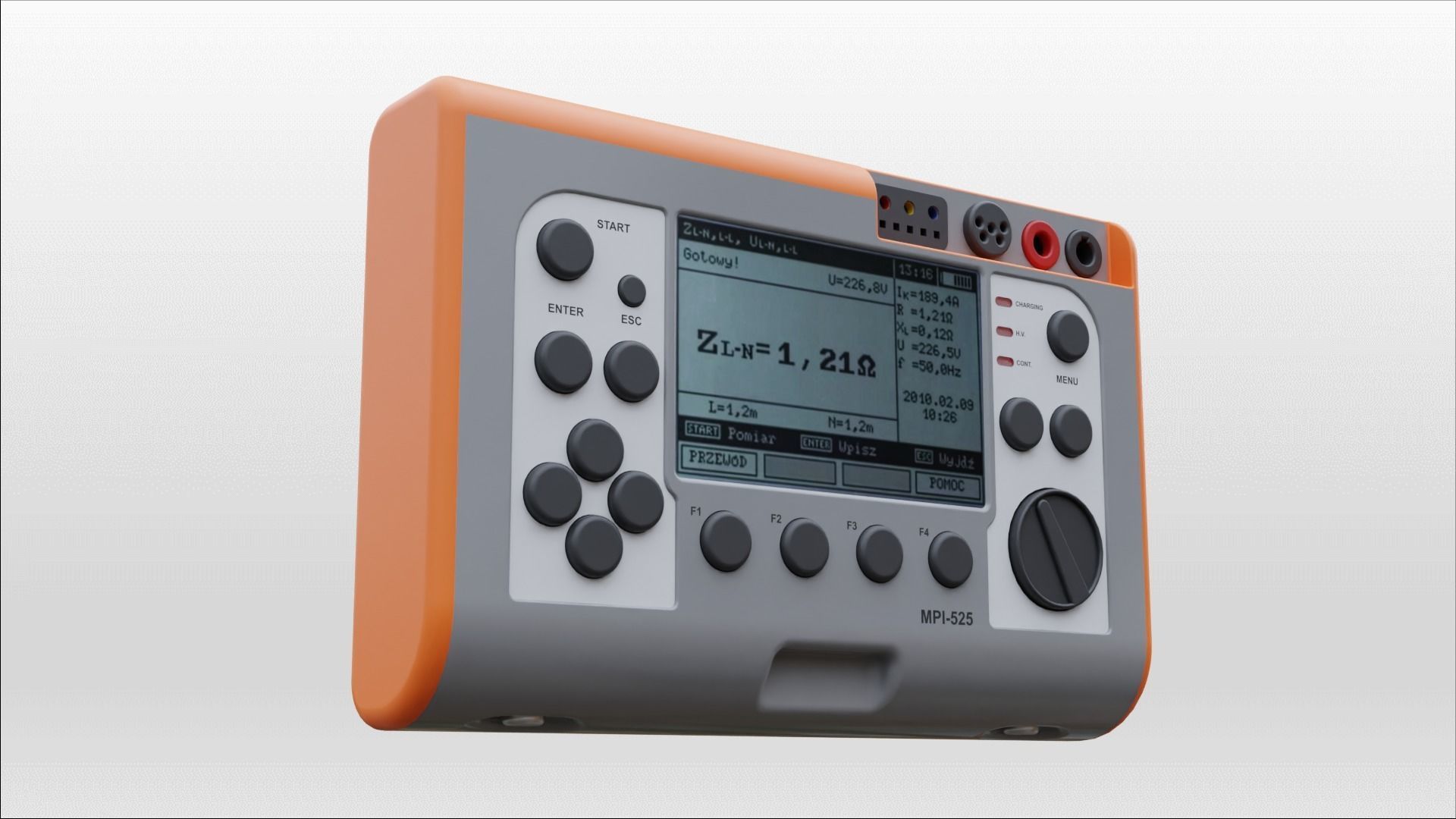 Digital multimeter meter 3D model | CGTrader