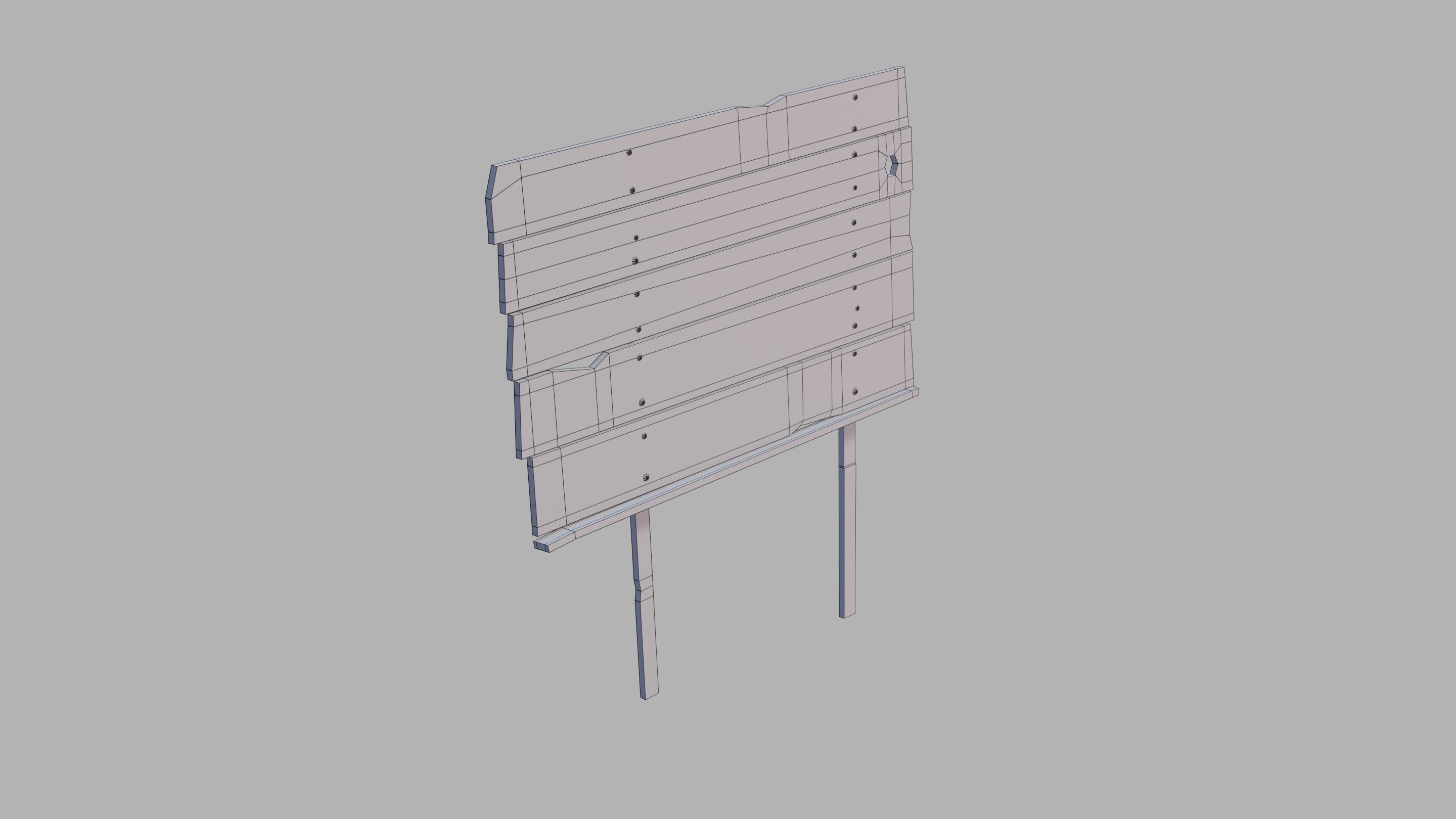 3D model Stop sign VR / AR / low-poly | CGTrader