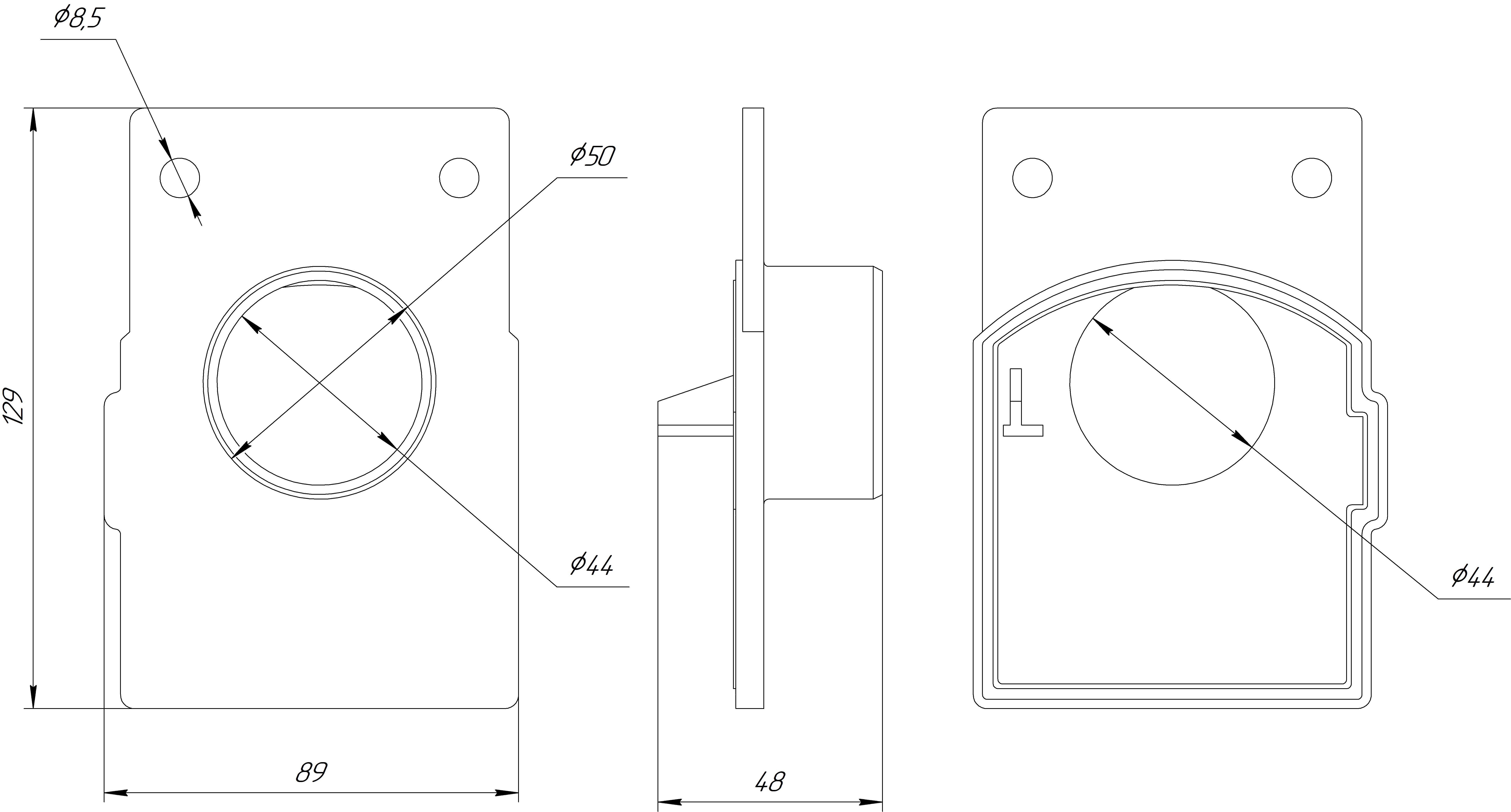 CASE BRACKET 3D model 3D printable | CGTrader