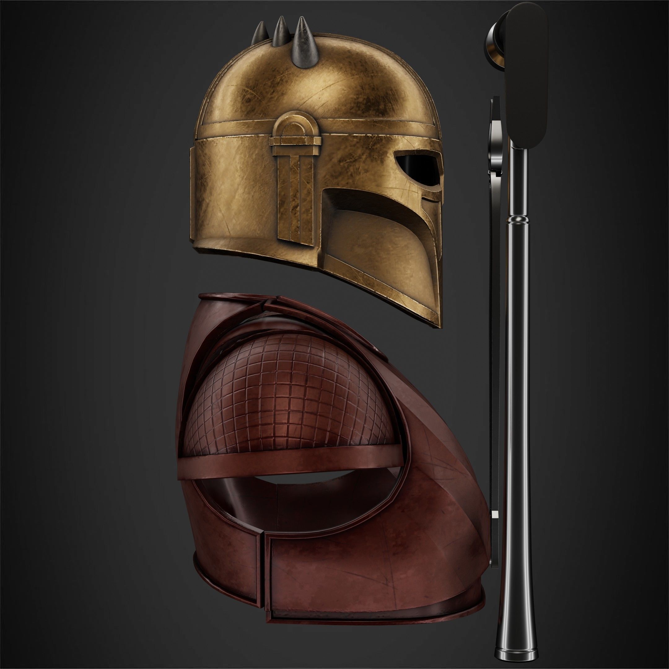 The Mandalorian Armorer Full Armor and Tools for Cosplay 3D Model ...
