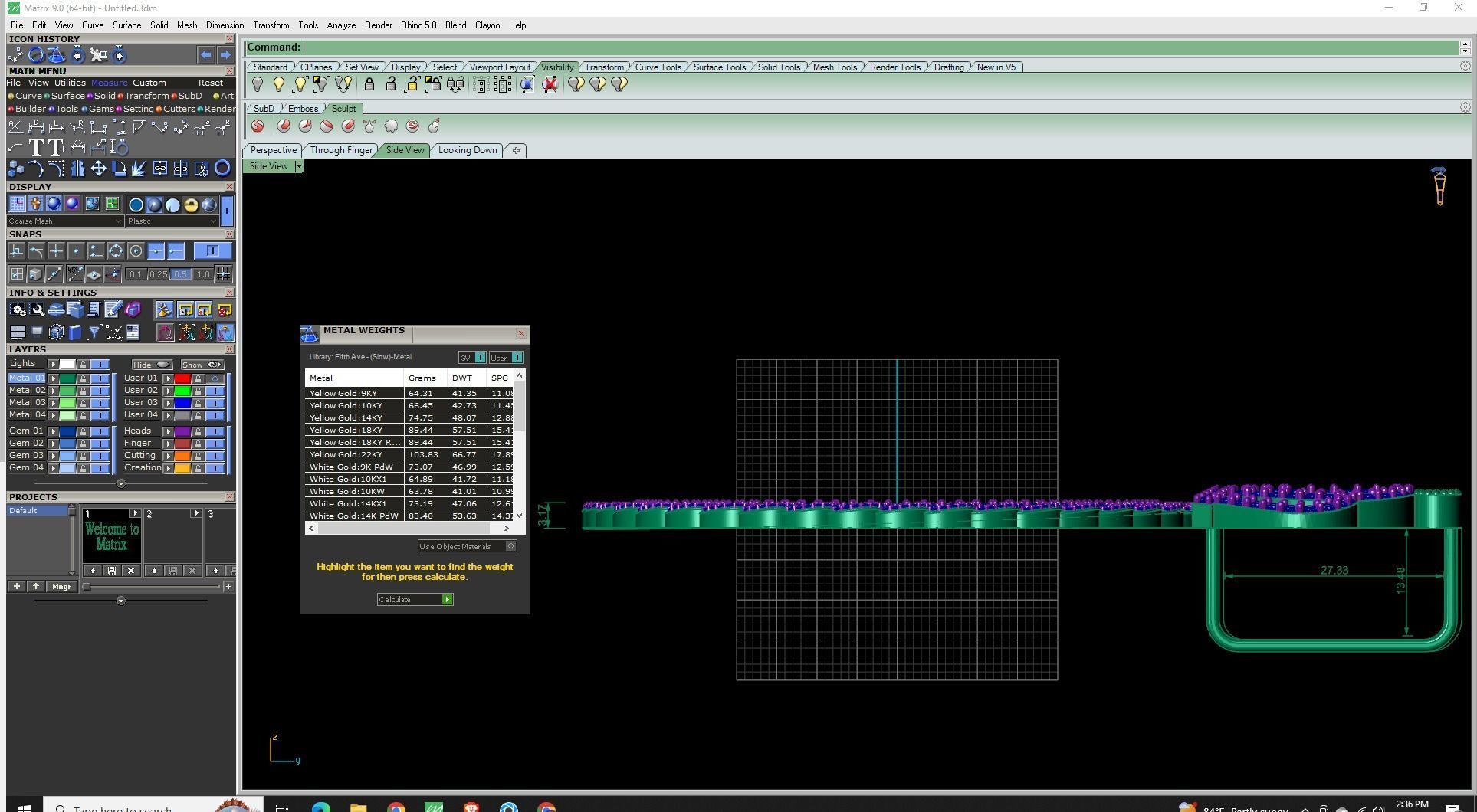 Big Photo Pendant Cuban Edges Full Iced Out 3D model 3D printable ...