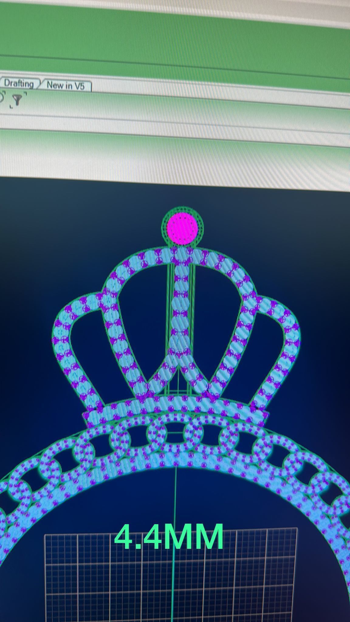 Big Photo Pendant Cuban Edges Full Iced Out 3D model 3D printable ...