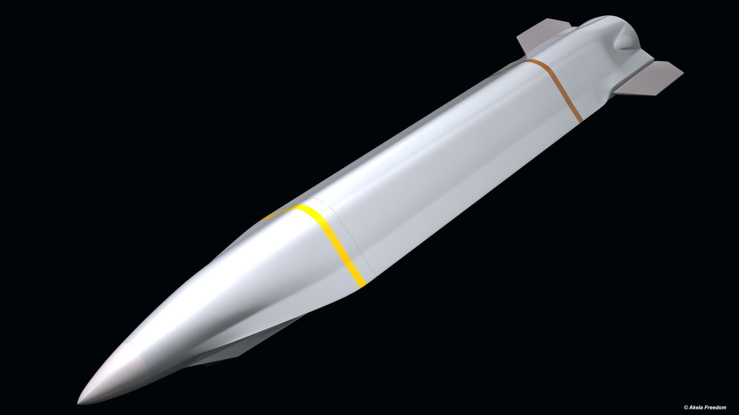 Maritime Strike Missile 3D model | CGTrader
