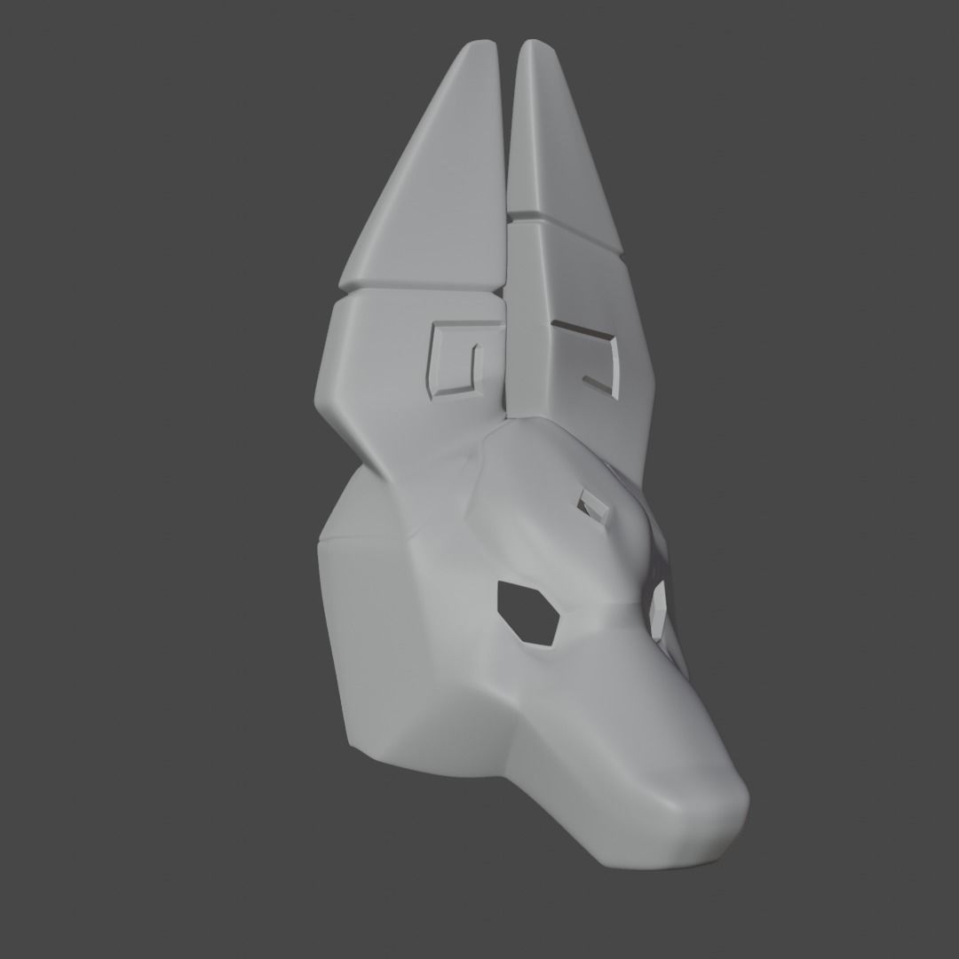 Sky children of light Anubis Jackal mask 3D model 3D printable | CGTrader