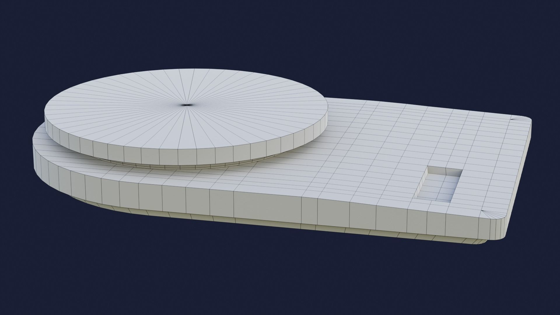 3D model Electronic kitchen scale PBR VR / AR / low-poly | CGTrader