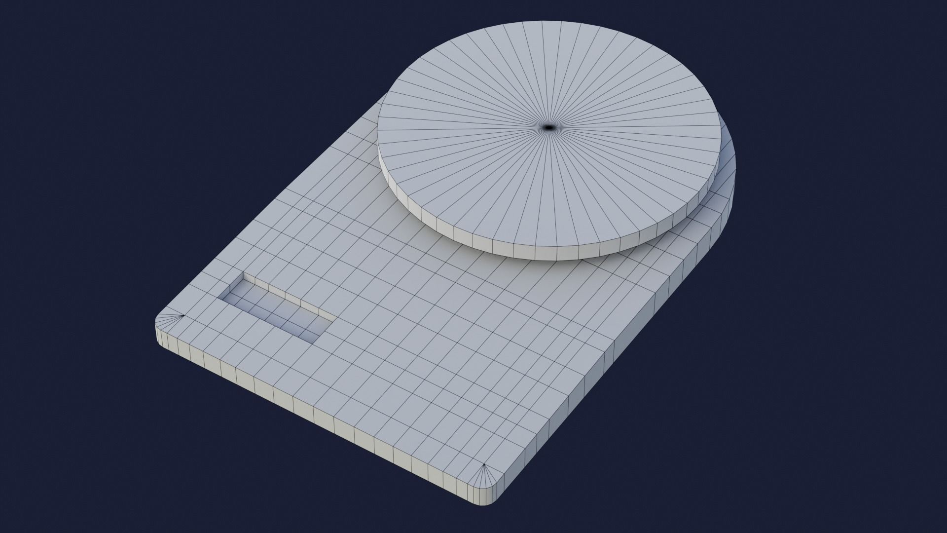 3D model Electronic kitchen scale PBR VR / AR / low-poly | CGTrader