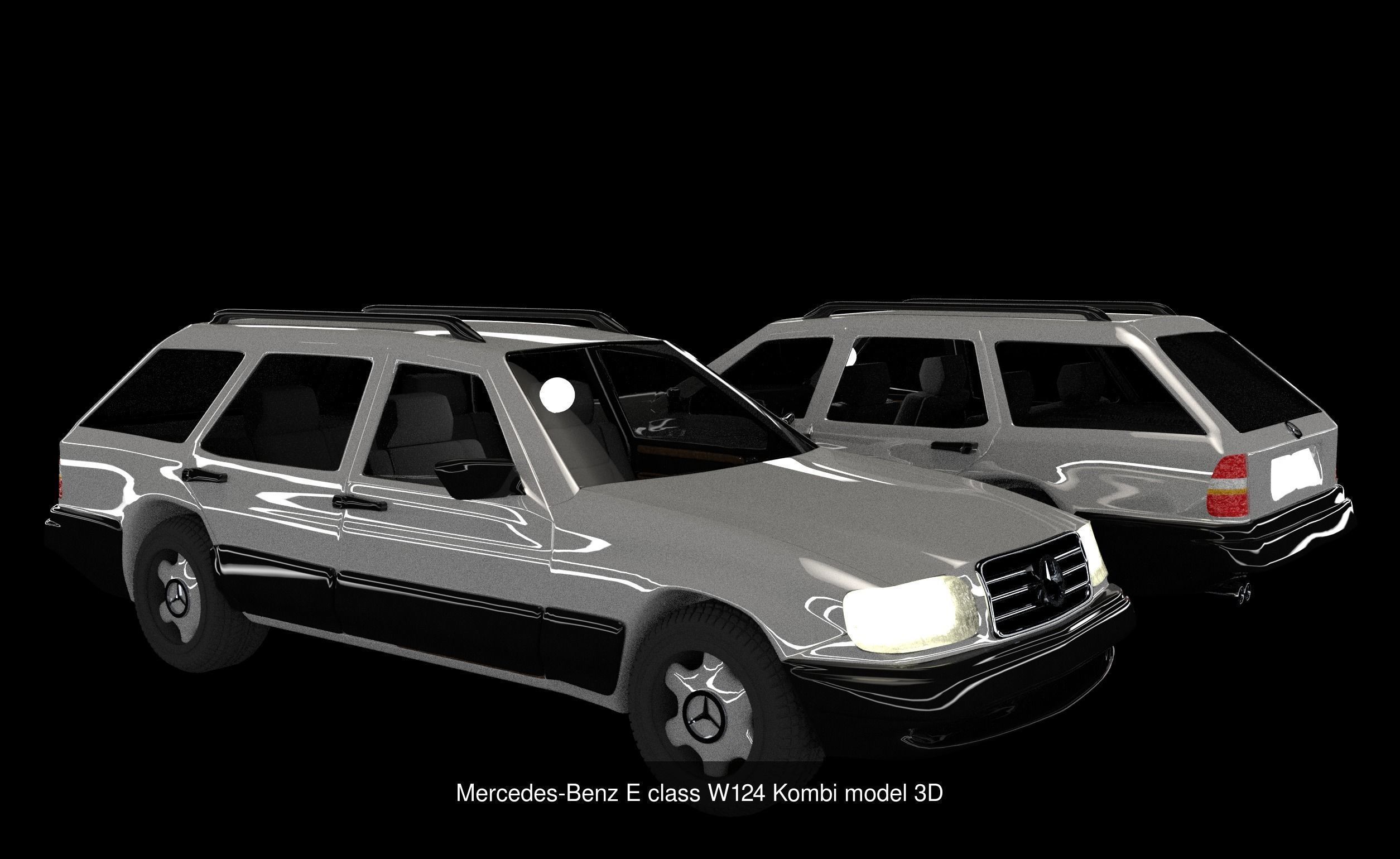 3D Model Collection Mercedes Benz cars asset VR / AR / low-poly | CGTrader