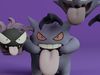 Gastly evolution line 3D model 3D printable | CGTrader