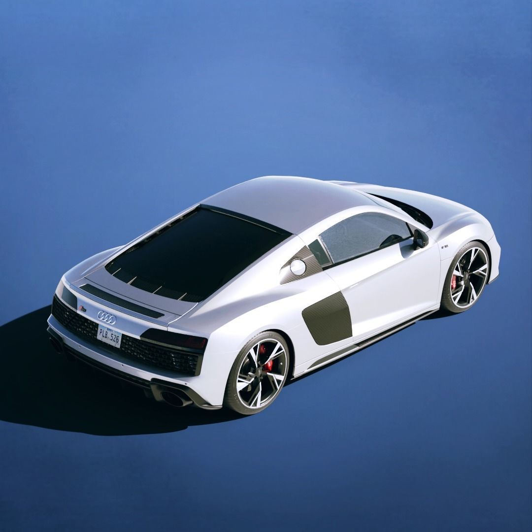 3D model Audi R8 Coupe 2021 VR / AR / low-poly | CGTrader