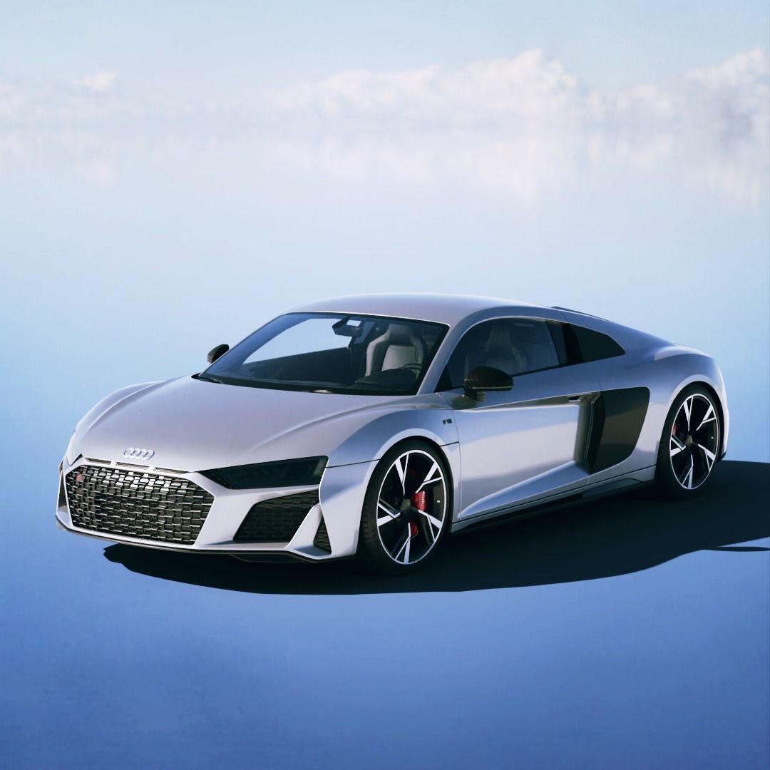 3D model Audi R8 Coupe 2021 VR / AR / low-poly | CGTrader
