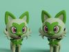 Sprigatito 3D model 3D printable | CGTrader
