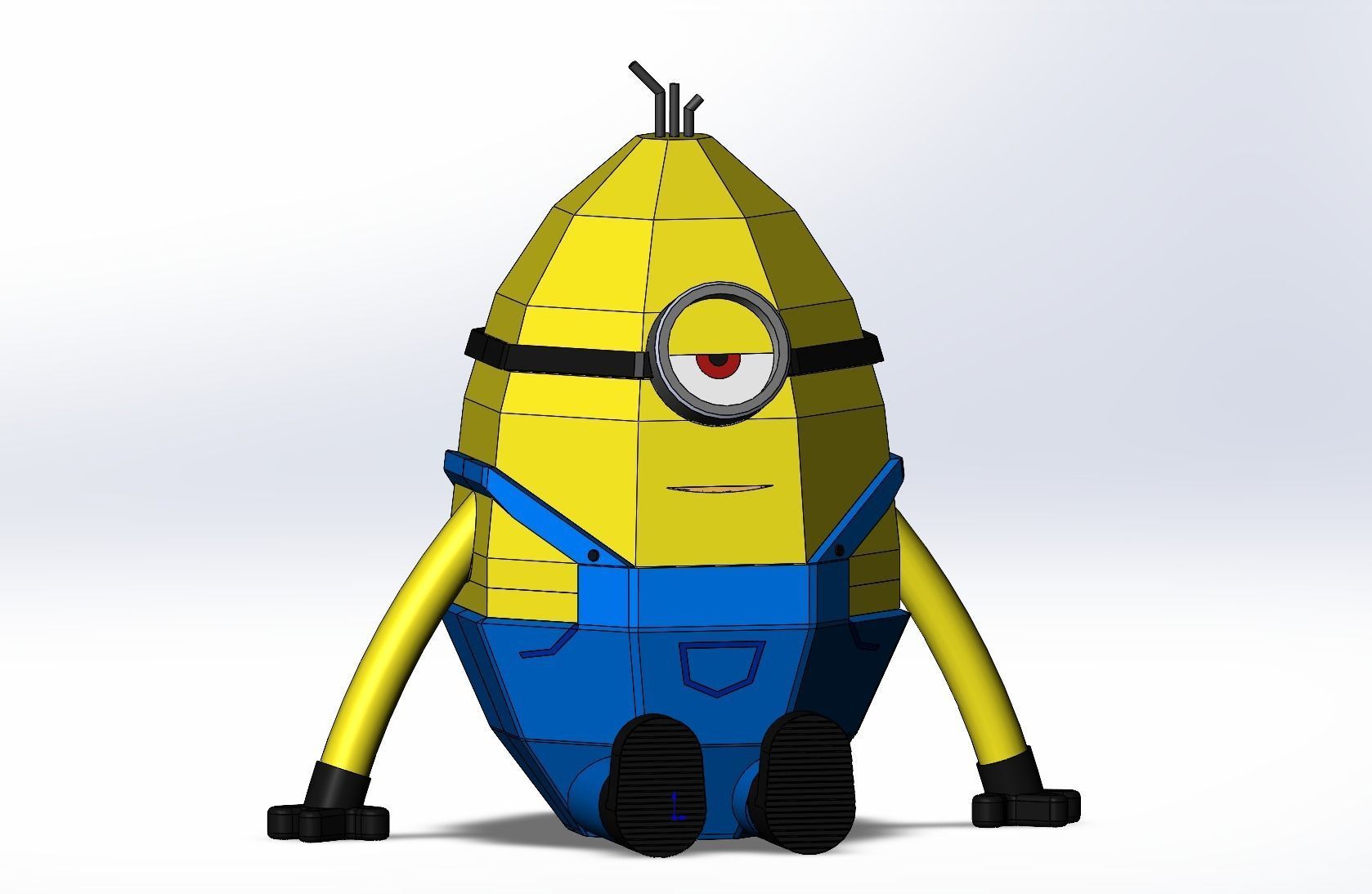 Minion Egg Box 3D model 3D printable | CGTrader