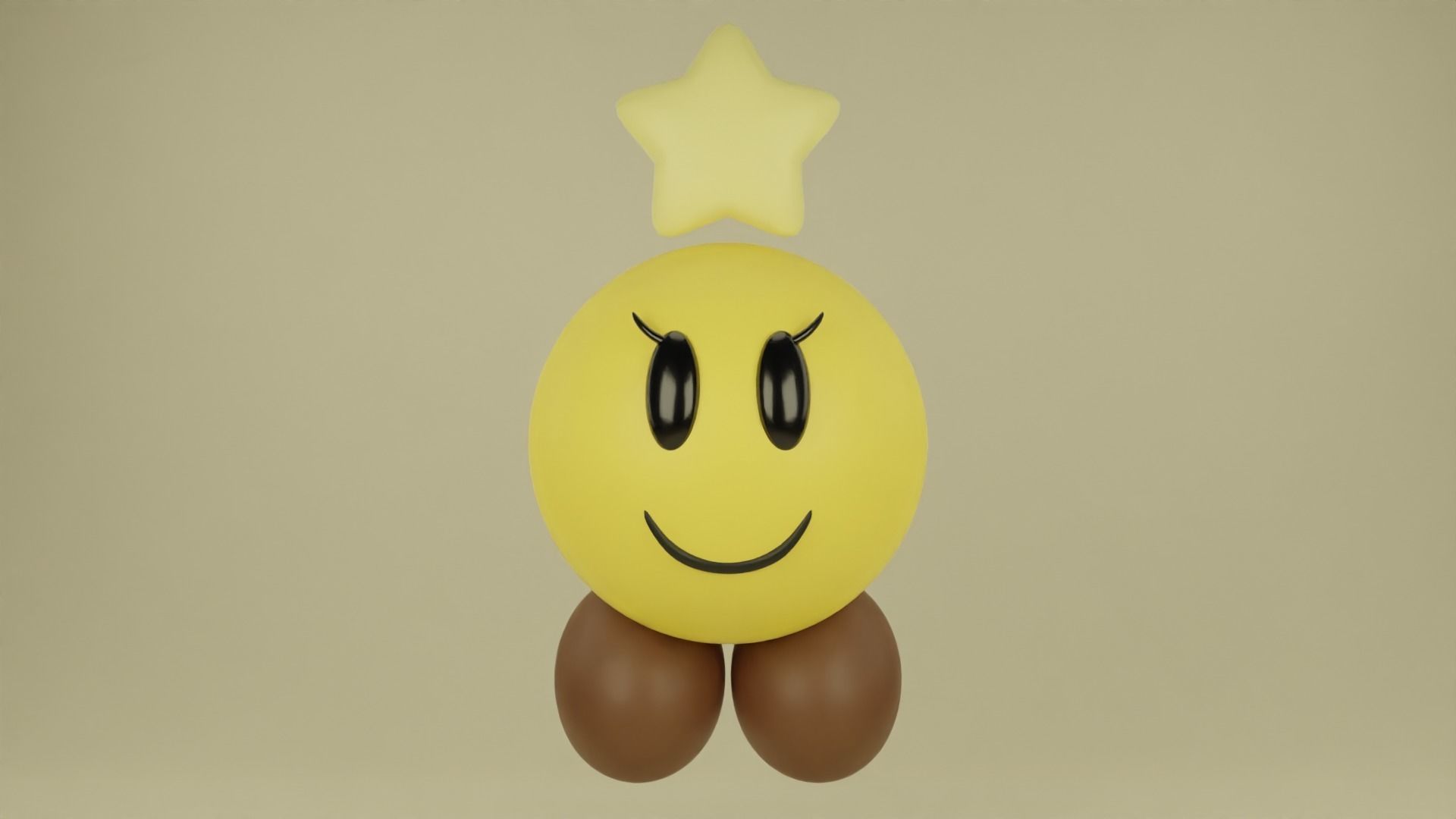 Starlow Mario 3D model rigged | CGTrader