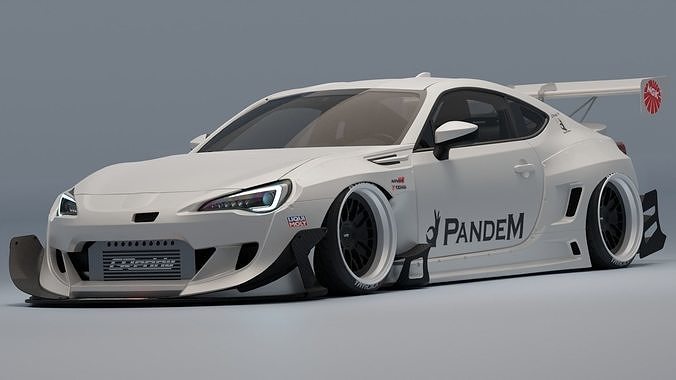 Subaru BRZ 2020 Pandem BodyKit 3D model | CGTrader