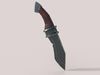 3D model Stylized Knife VR / AR / low-poly | CGTrader