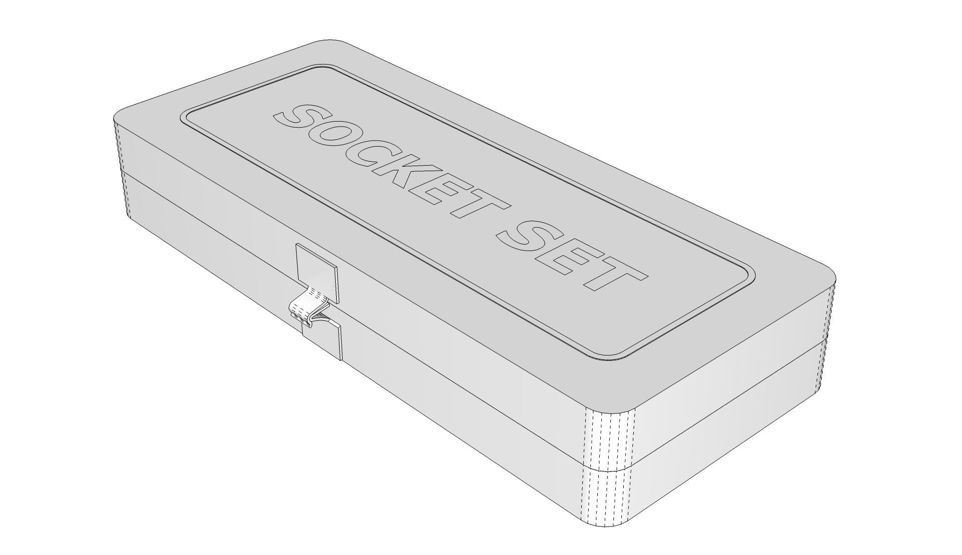 Socket Set1 3D model | CGTrader