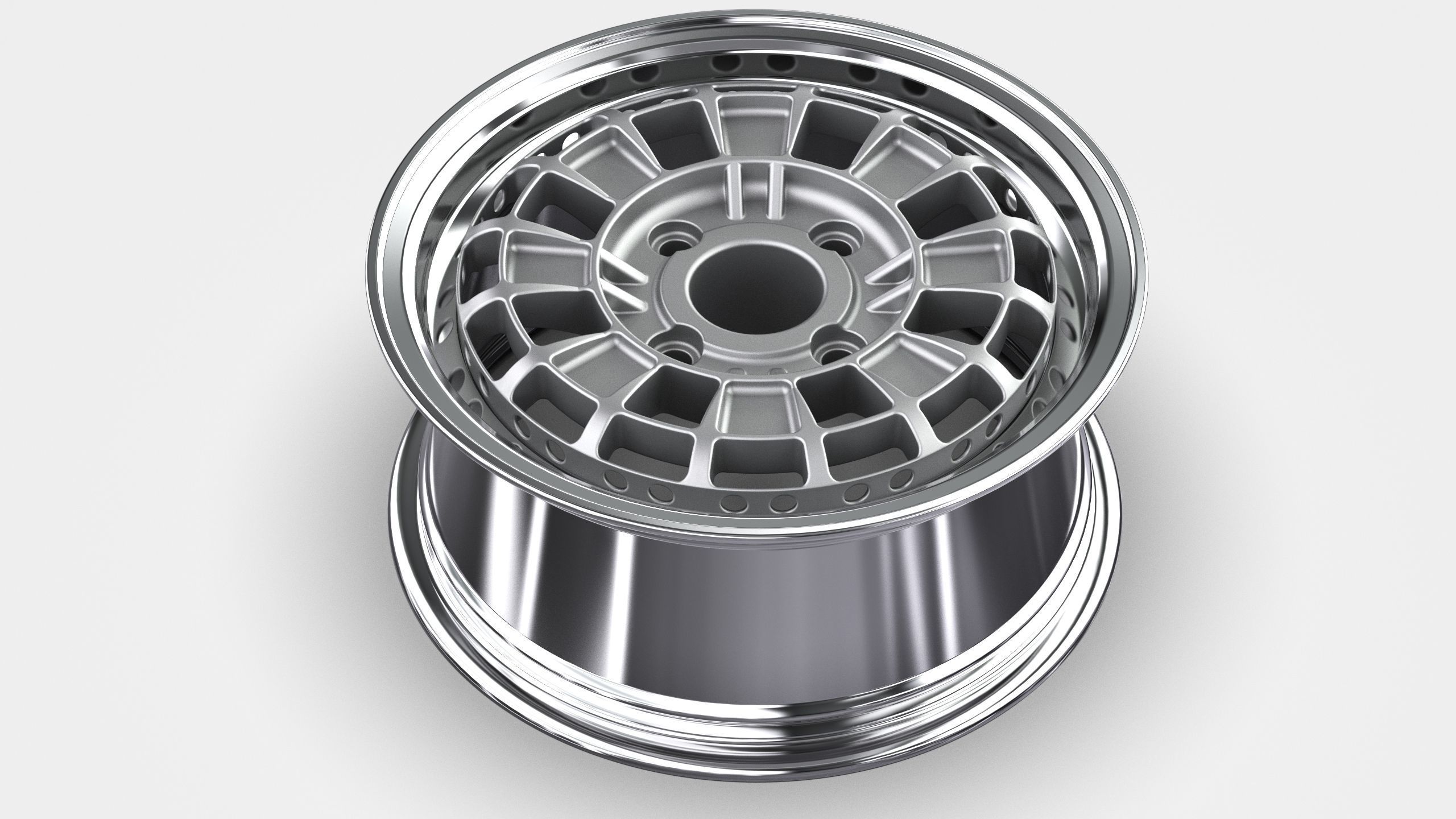 Mugen Civic Aftermarket parts Bundle set 3D model | CGTrader