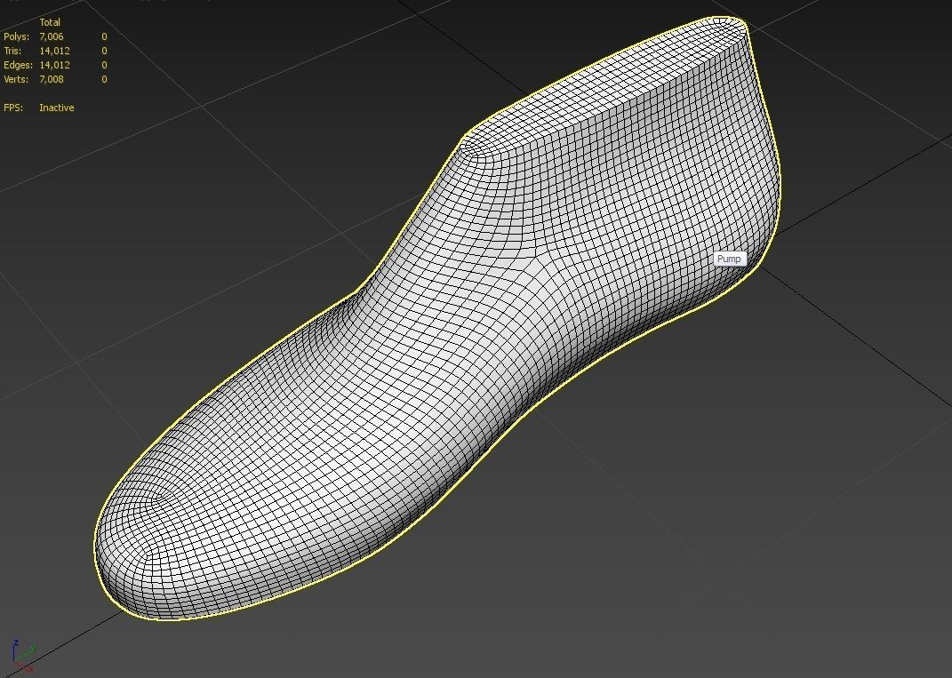 Shoes Lasts - Pump 3D print model 3D model | CGTrader